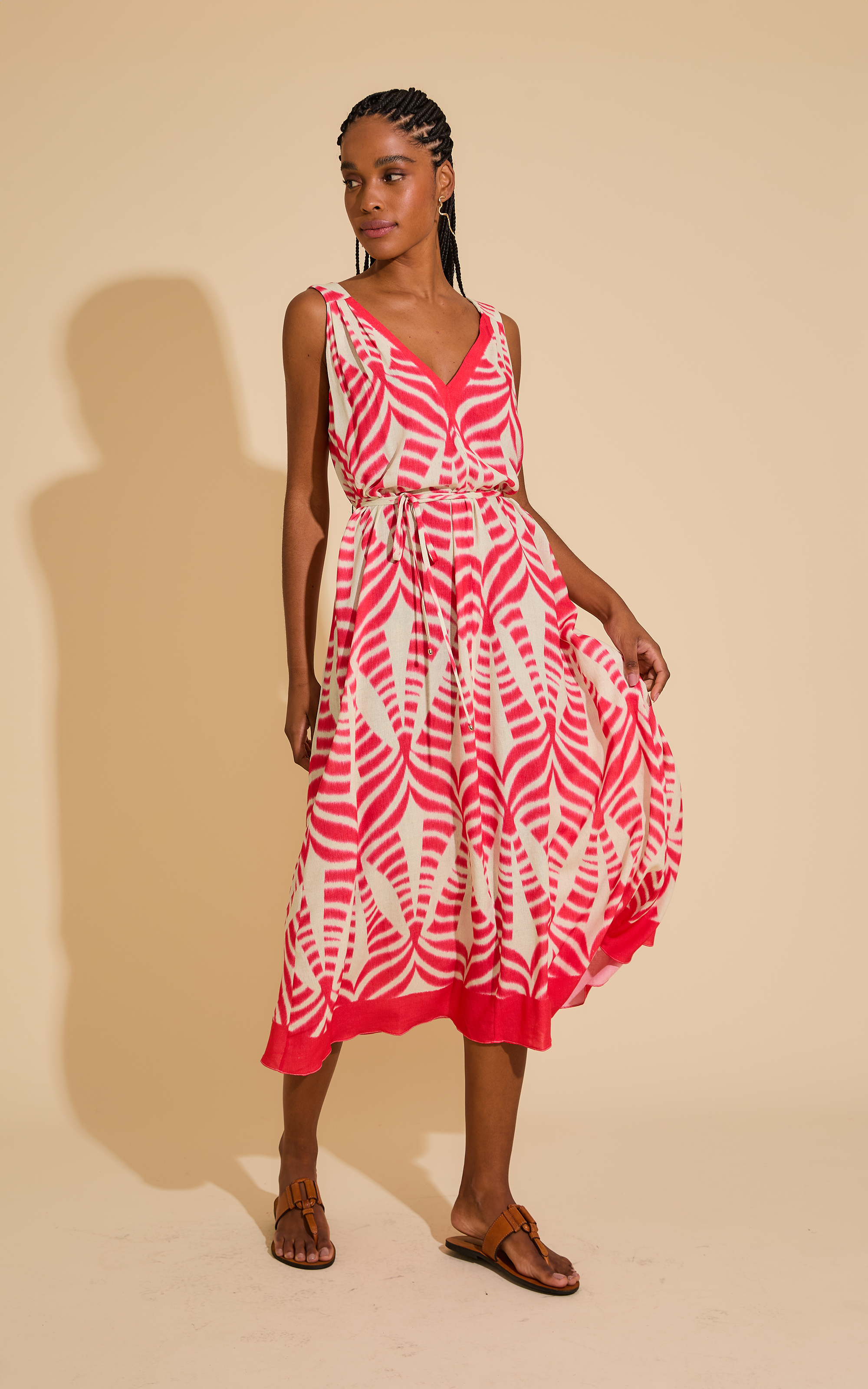 MARANTA REEF V NECK DRESS | Lenny Niemeyer Europe